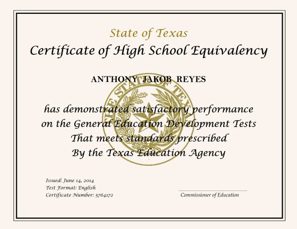 Fake TX GED • Fake GEDs • Fake Diplomas